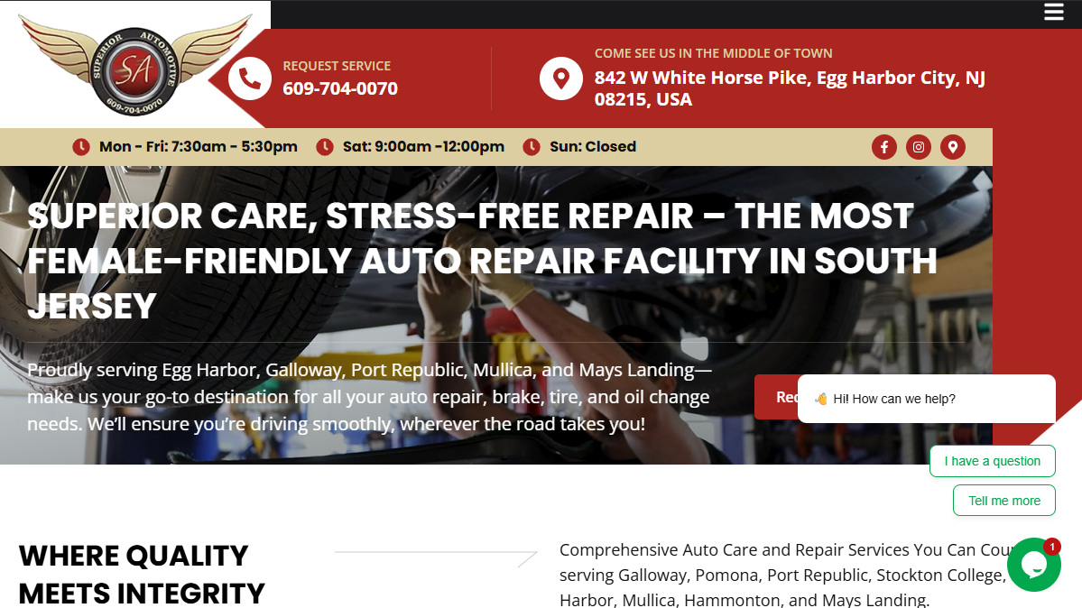 Contact Us - Superior Automotive